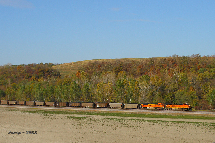 Eastbound BNSF Loaded Coal Train